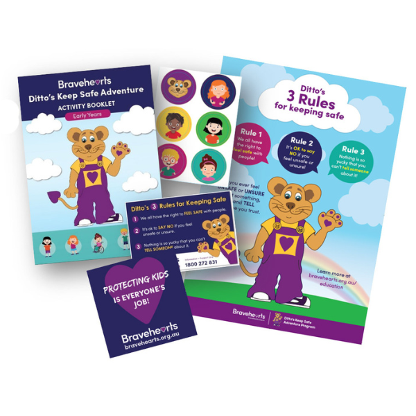 Bravehearts Ditto's Keep Safe Adventure Parent/Carer Starter Pack ...